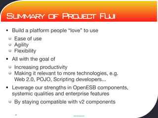 Project Fuji/OpenESB Aquarium Paris | PPT