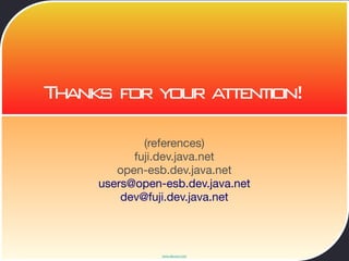 Project Fuji/OpenESB Aquarium Paris | PPT