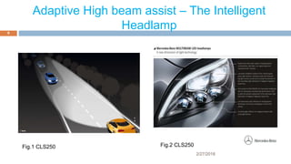 NIGHT TIME VEHICLE DETECTION FOR AUTOMATIC HEADLIGHT BEAM CONTROL | PPTX