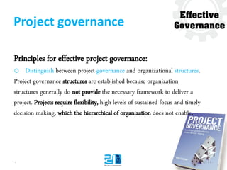 Project governanc | PDF