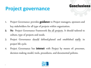 Project governanc | PDF