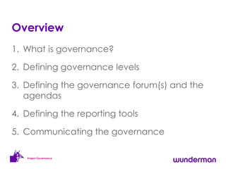 Project governance | PPTX