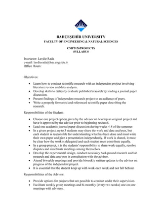 Project_grading.docx | Educational Assessment | Education