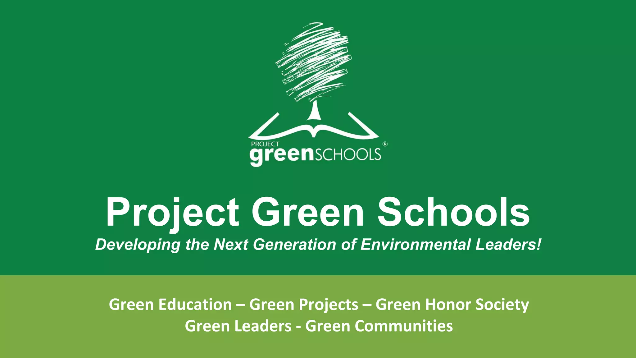 Project Green Schools 2017 | PPT | Free Download