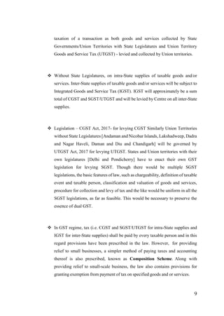 Goods & Service Tax | PDF
