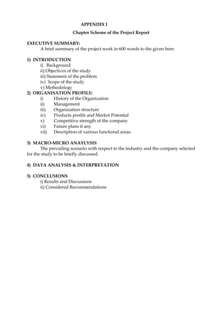 Project guidance | DOC