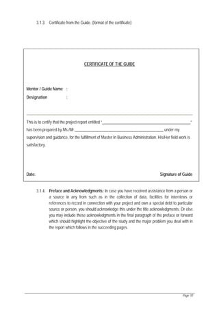 Project guideline | PDF