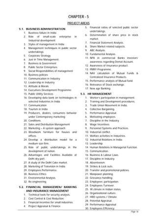 Project guideline | PDF