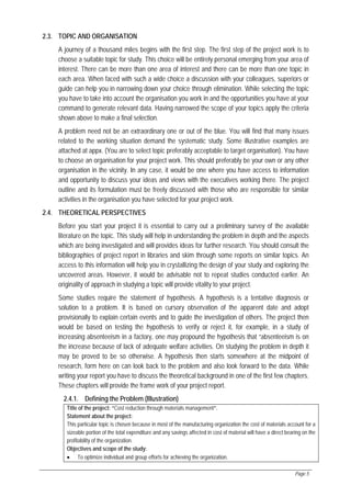 Project guideline | PDF