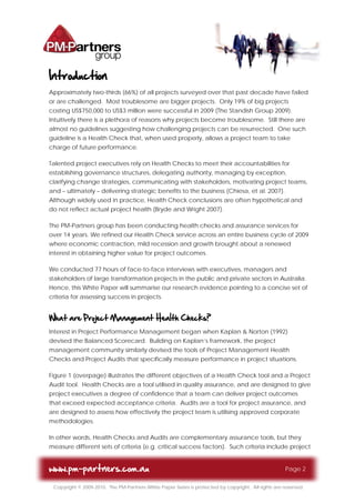Project Health Check | PDF