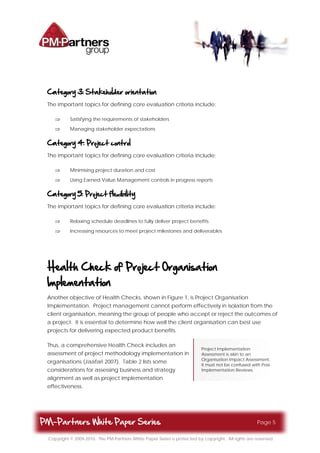 Project Health Check | PDF