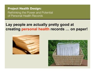Project Health Design.Brennan | PDF