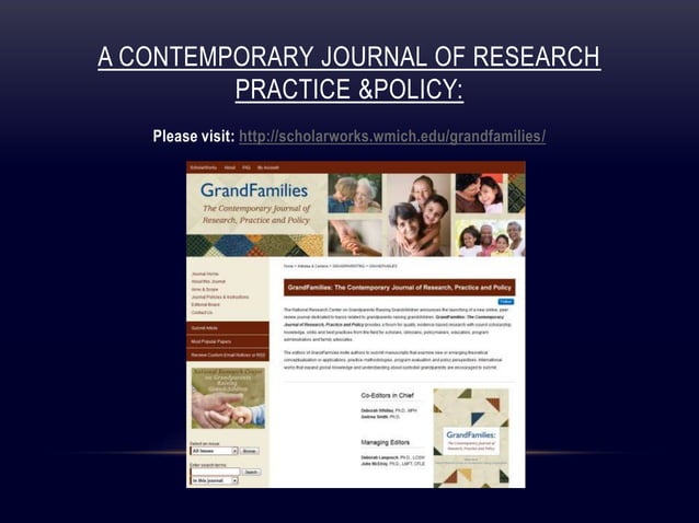 Project Healthy Grandparents 2014 | PPT