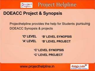 Project Helpline | PPT
