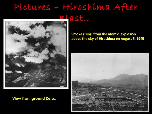 Atomic Bombing Of Hiroshima & Nagasaki | PPS