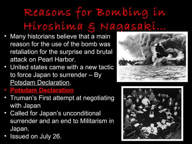 Atomic Bombing Of Hiroshima & Nagasaki | PPS
