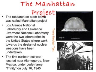 Atomic Bombing Of Hiroshima & Nagasaki | PPS