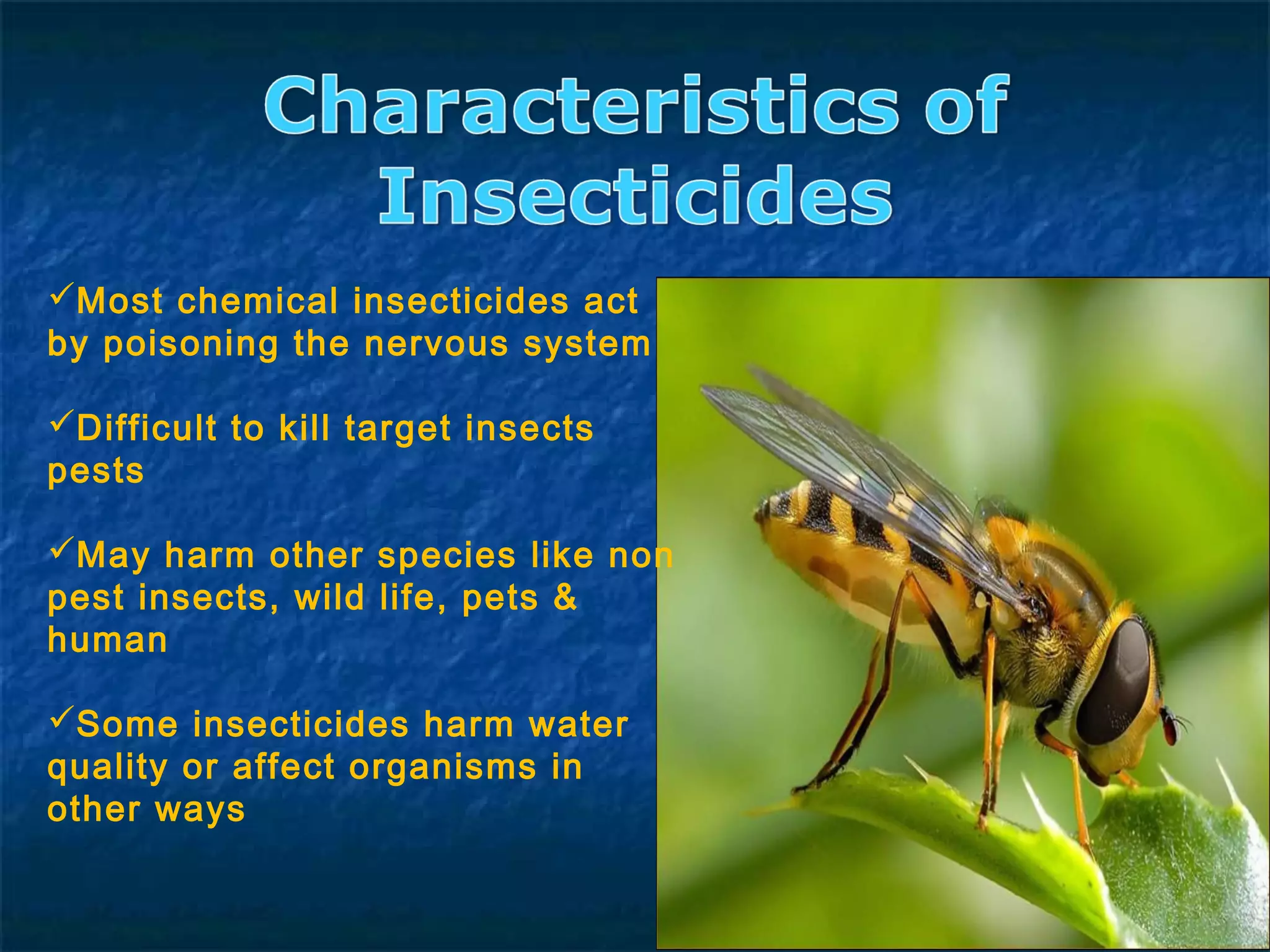 Insecticides and pesticides control | PPT