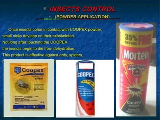 Insecticides and pesticides control | PPT