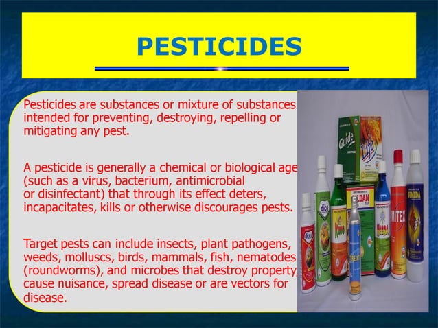 Insecticides and pesticides control | PPT