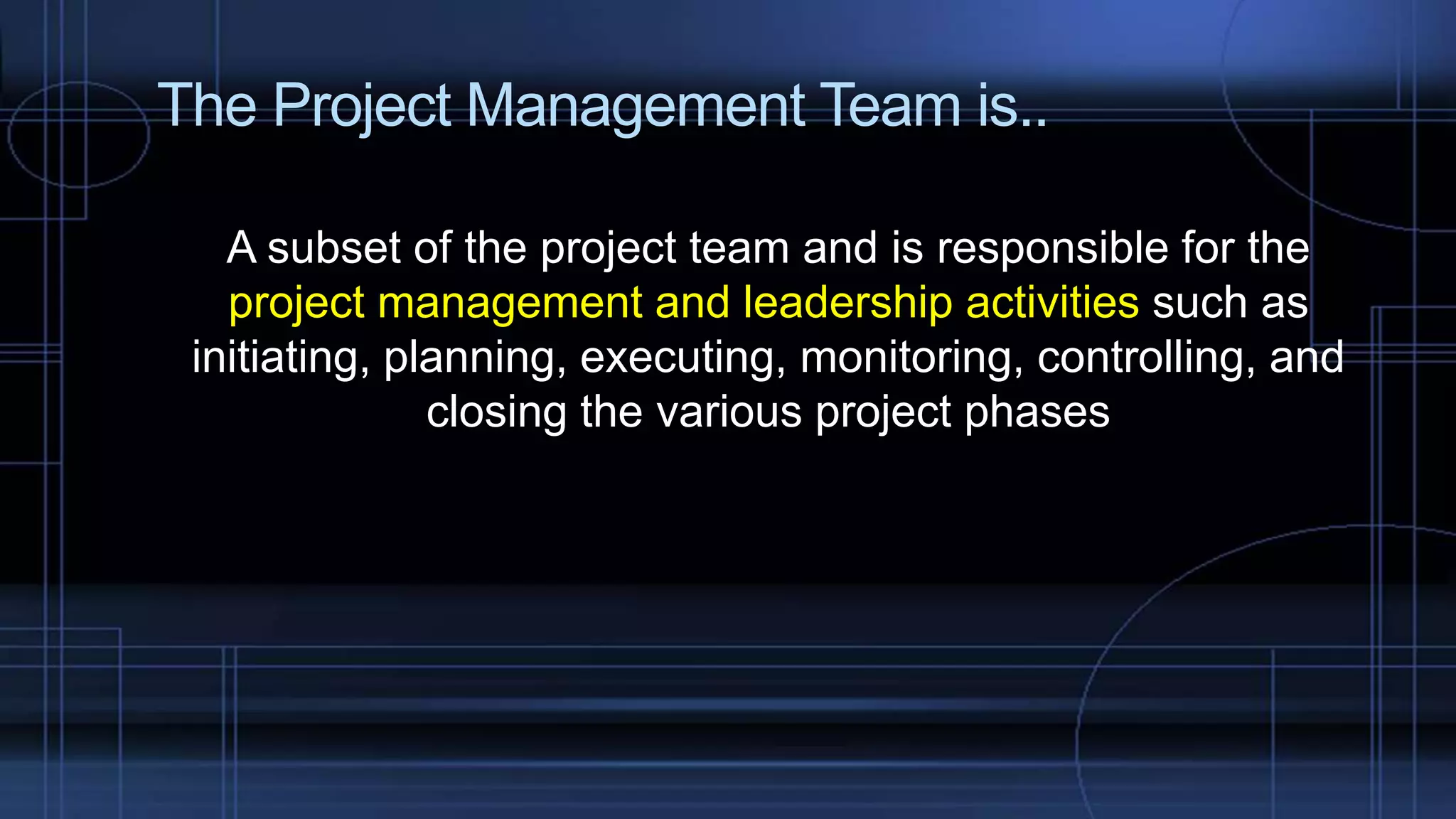 Project human resources management | PPTX
