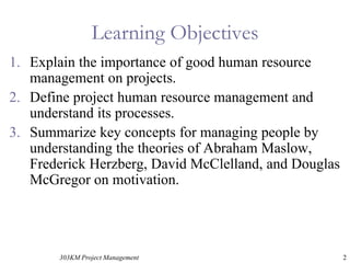 Project Human Resources Management.ppt
