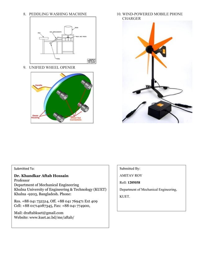 Mechanical Project Idea Top 10 | PDF