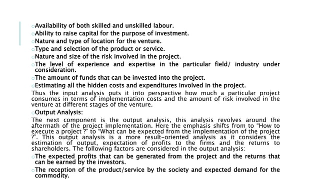 Project identification and Project selection | PPTX