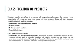 project identification in Entrepreneurship | PPTX