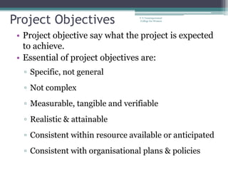 Project identification & classification | PPTX