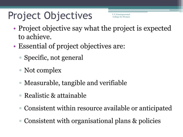 Project identification & classification | PPTX | Business | Business ...