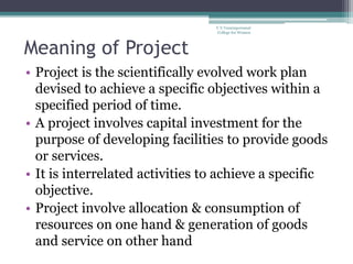 Project identification & classification | PPTX