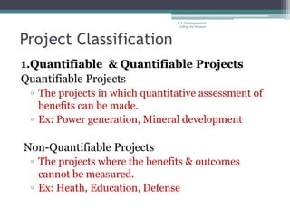 Project identification & classification | PPTX