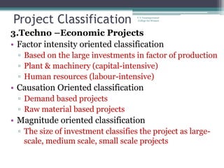 Project identification & classification | PPTX