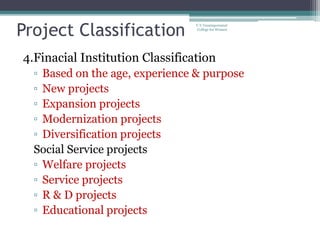 Project identification & classification | PPTX