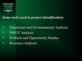 Project identification | PPT