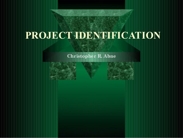 Project identification