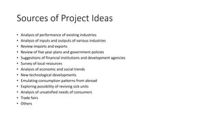 Project identification & screening | PPTX