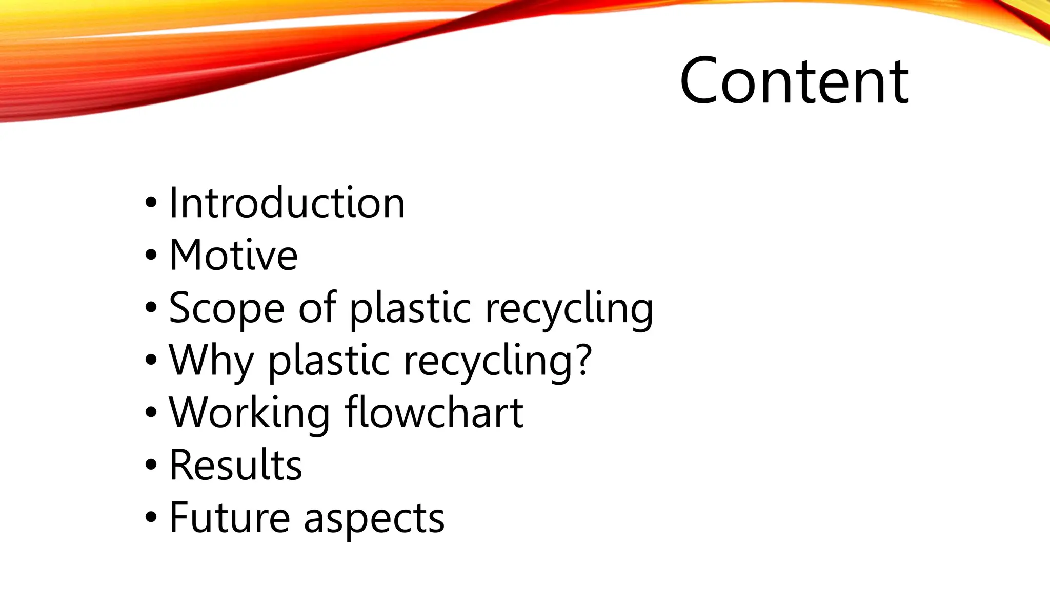 SMALL SCALE PLASTIC RECYCLING FOR GREEN FUTURE.pptx