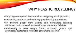 SMALL SCALE PLASTIC RECYCLING FOR GREEN FUTURE.pptx