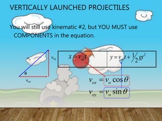 PROJECTILE MOTION | PPTX
