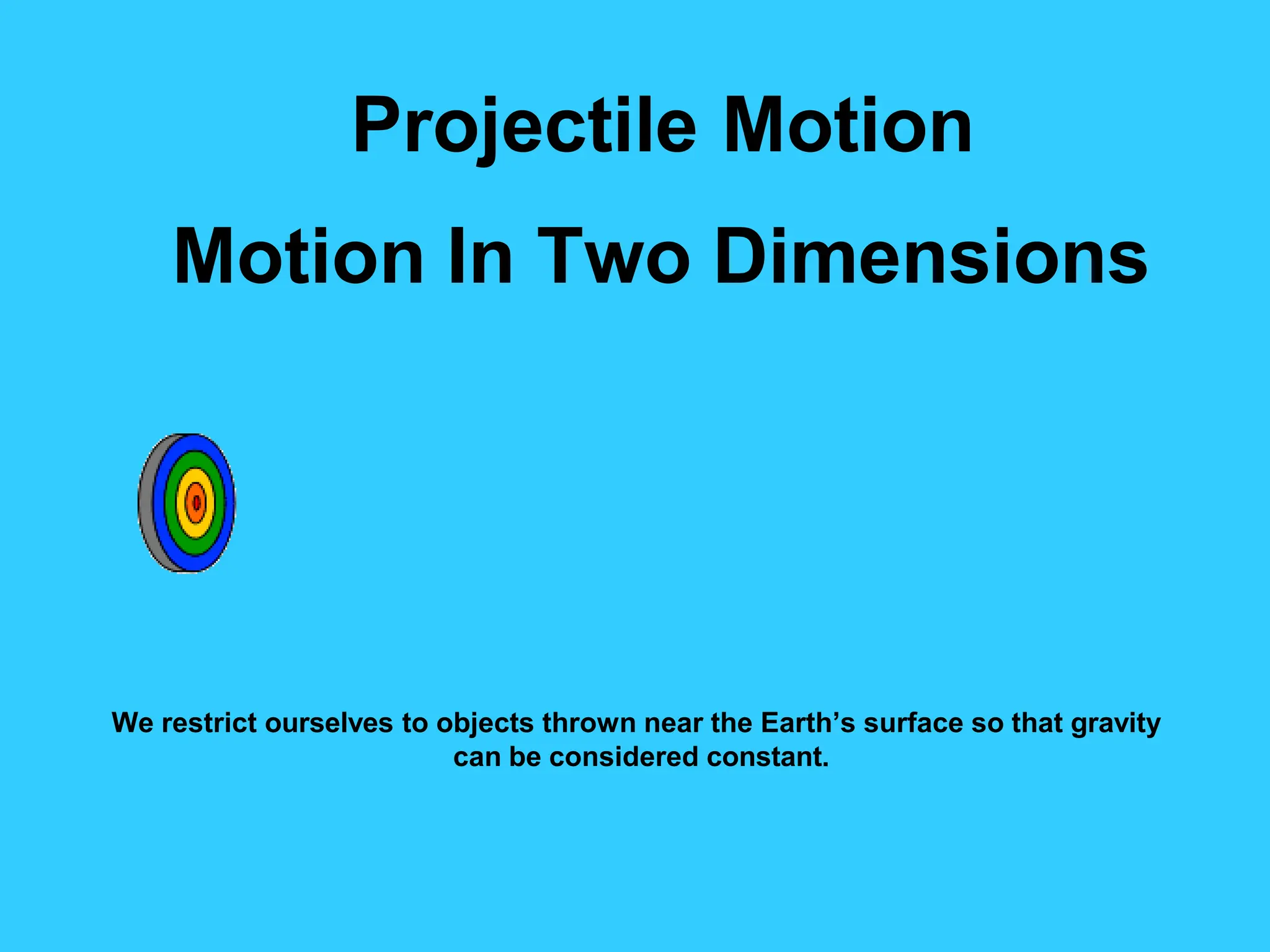 lesson in projectile motion, grade 9.pptx