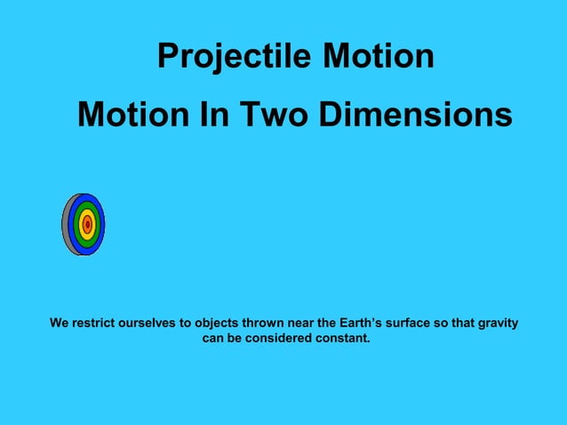 lesson in projectile motion, grade 9.pptx