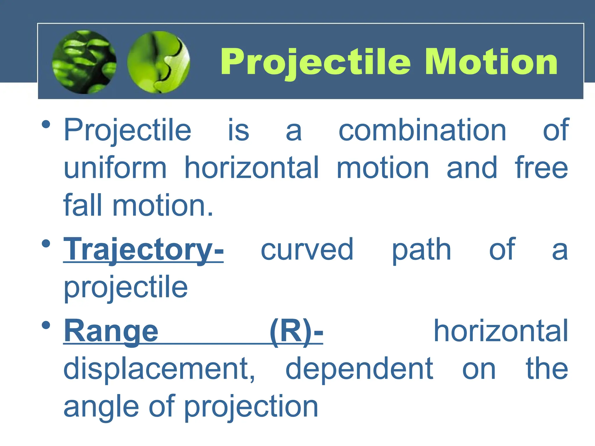 Projectile Motion Grade 9 Science - Physics 4th Quarter | PPTX