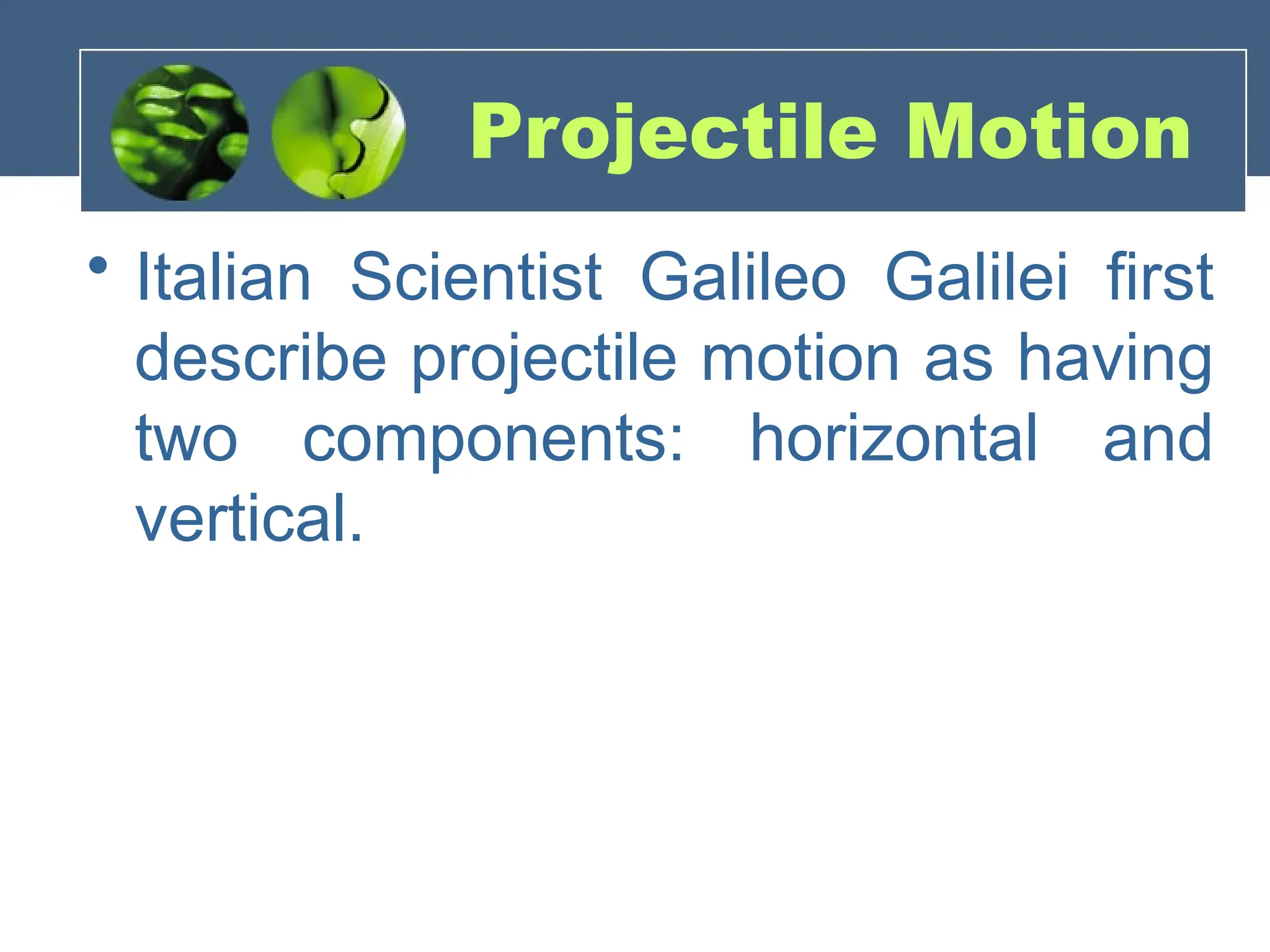Projectile Motion Grade 9 Science - Physics 4th Quarter | PPTX