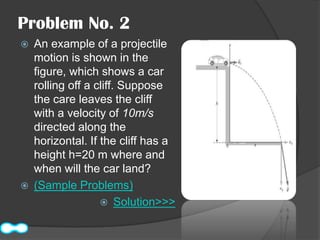 Projectile motion | PPTX