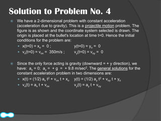 Projectile motion | PPSX