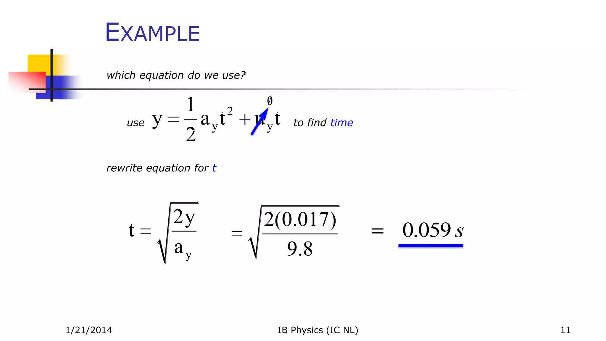 Projectile motion | PPTX