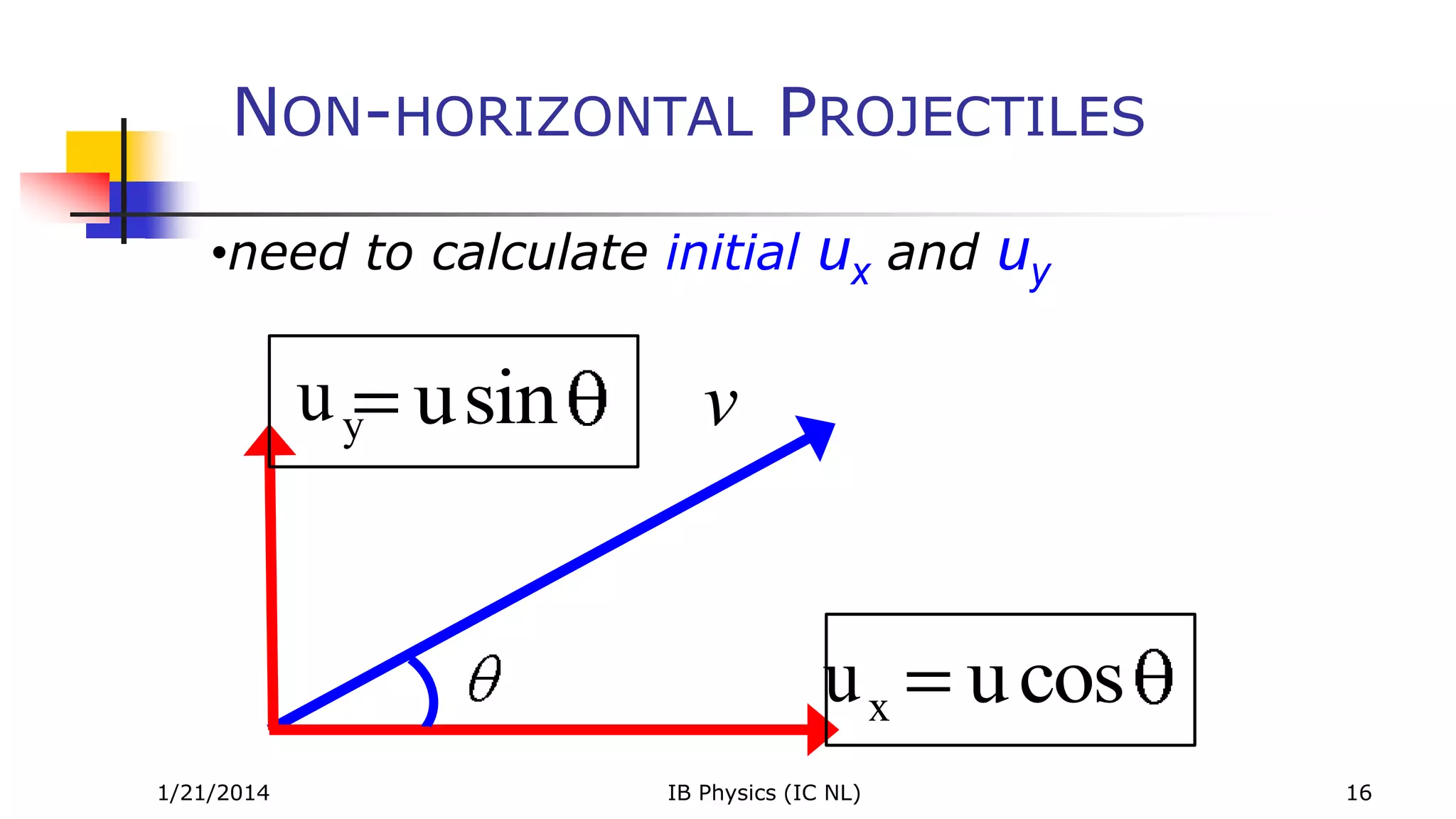 Projectile motion | PPTX