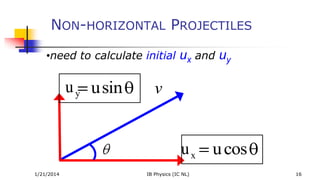 Projectile motion | PPTX
